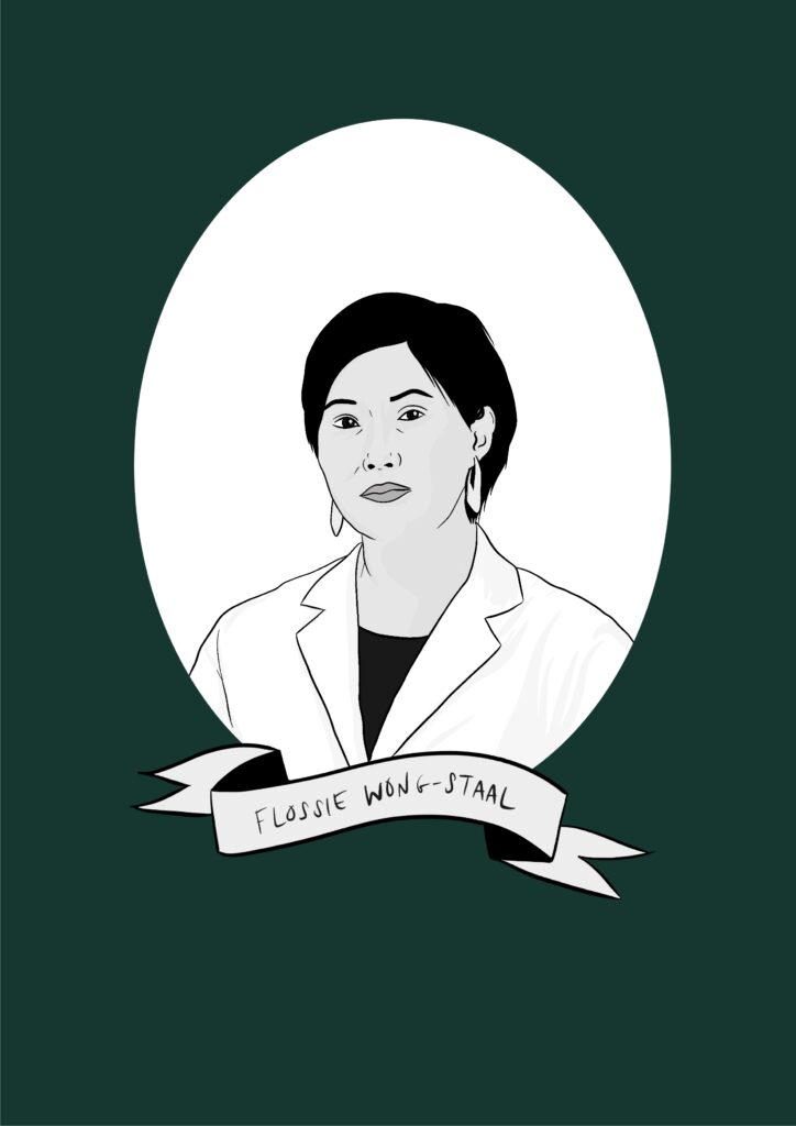 Flossie Wong-Staal – Illustrated Women in History