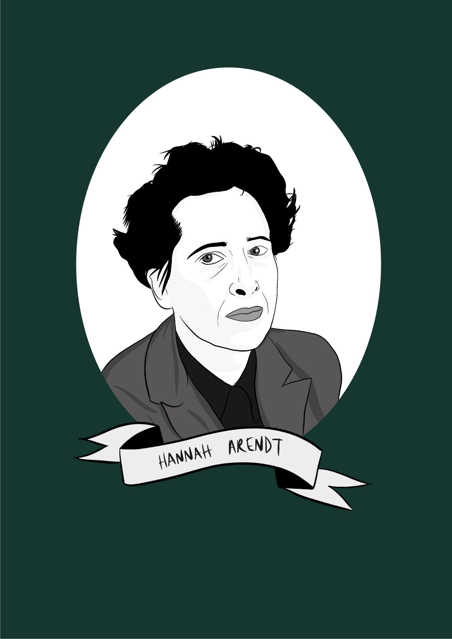 Hannah Arendt – Illustrated Women in History